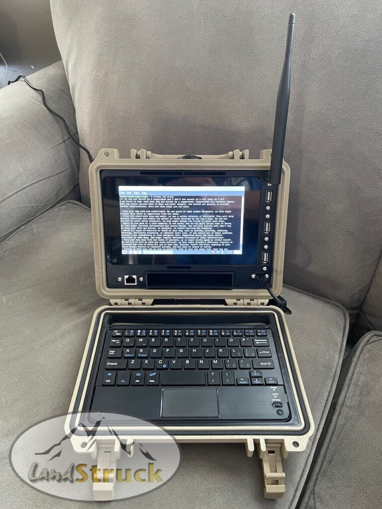 Offline AI Computer For A Doomsday Scenario - LandStruck