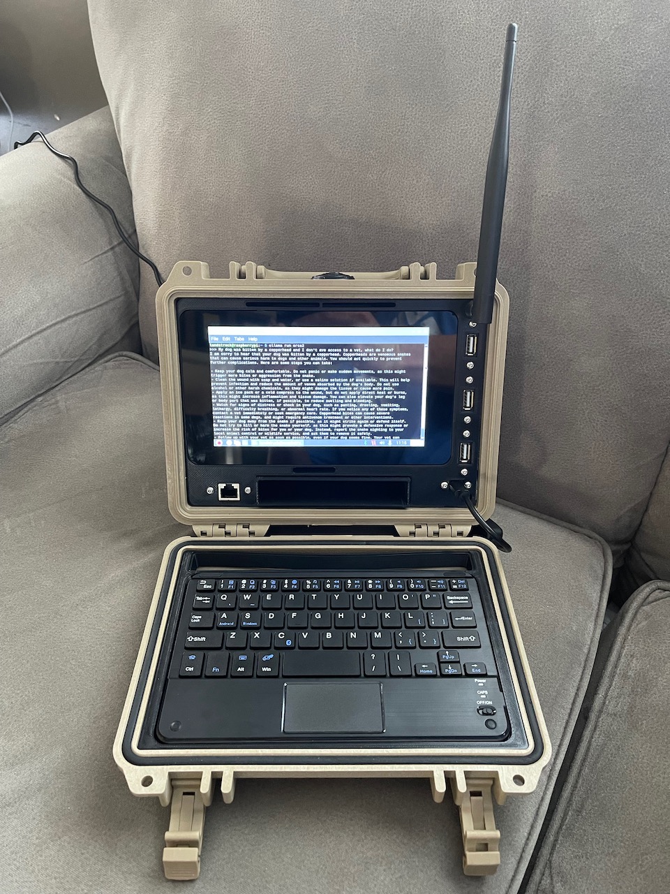 Offline AI Computer For A Doomsday Scenario - LandStruck